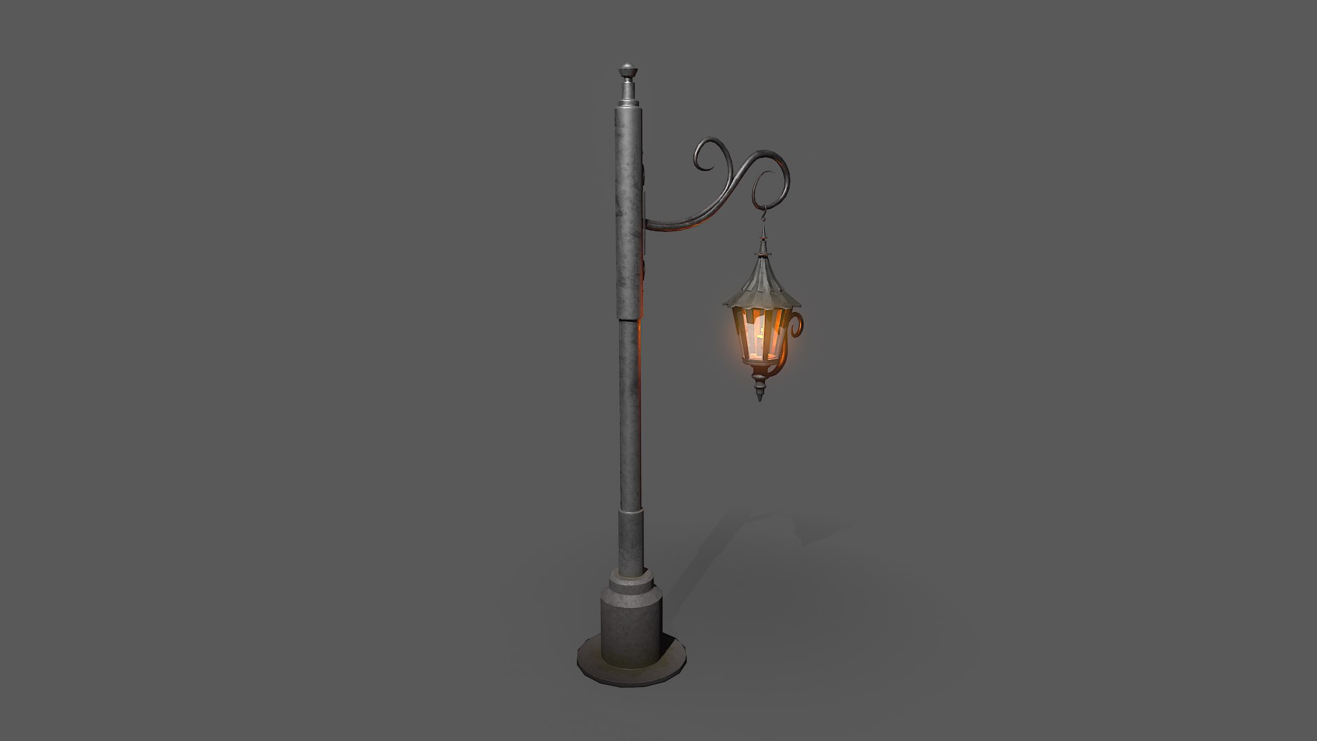 3D Lamp Post - TurboSquid 2074576