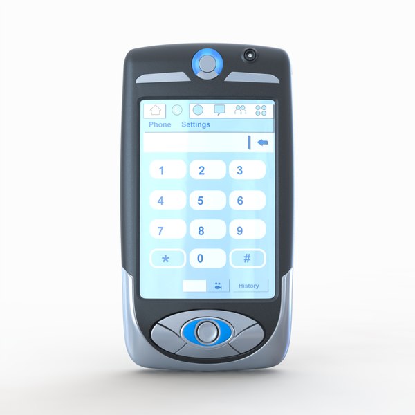 mobile phone 3d model