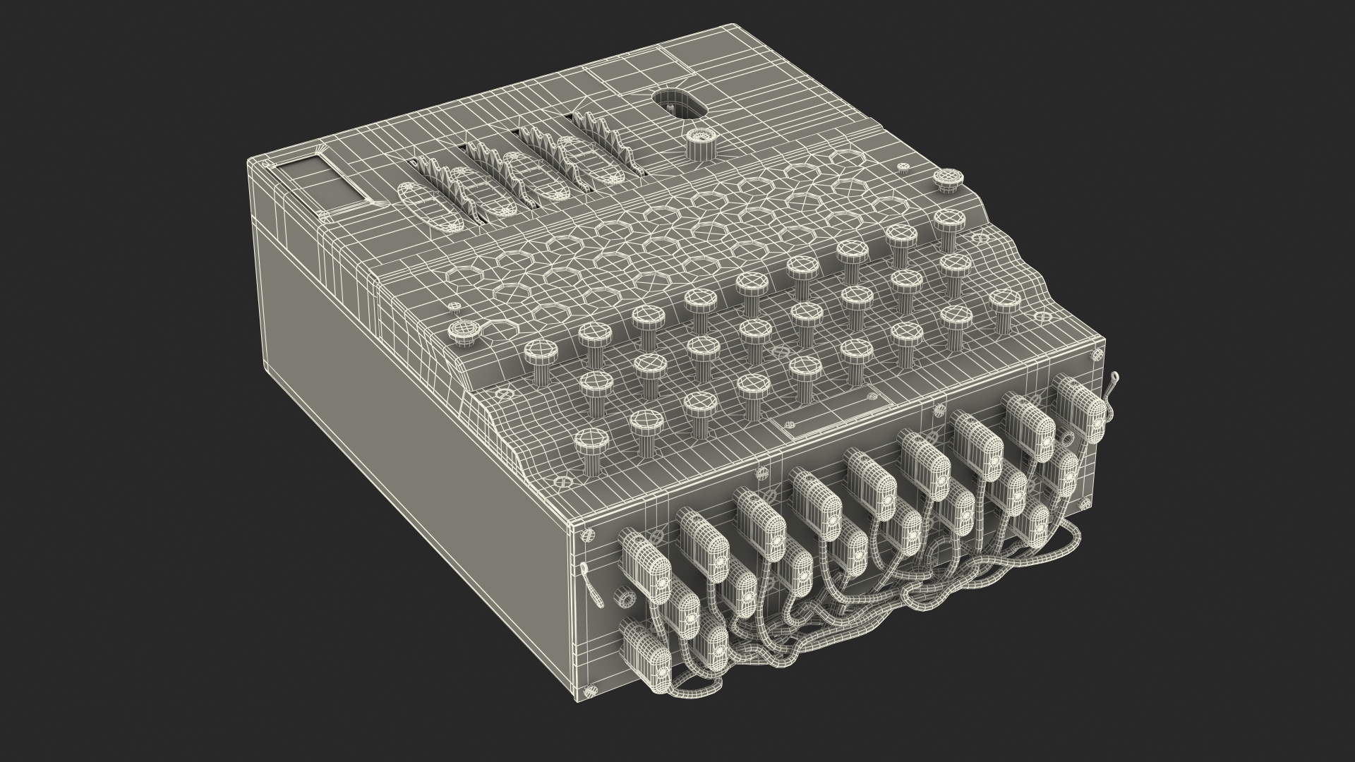 3D Enigma M4 Cipher Machine - TurboSquid 1851816