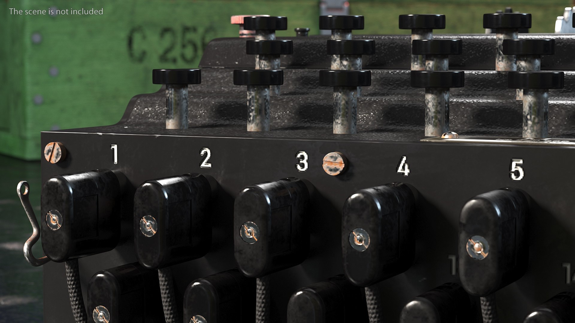 3D Enigma M4 Cipher Machine - TurboSquid 1851816