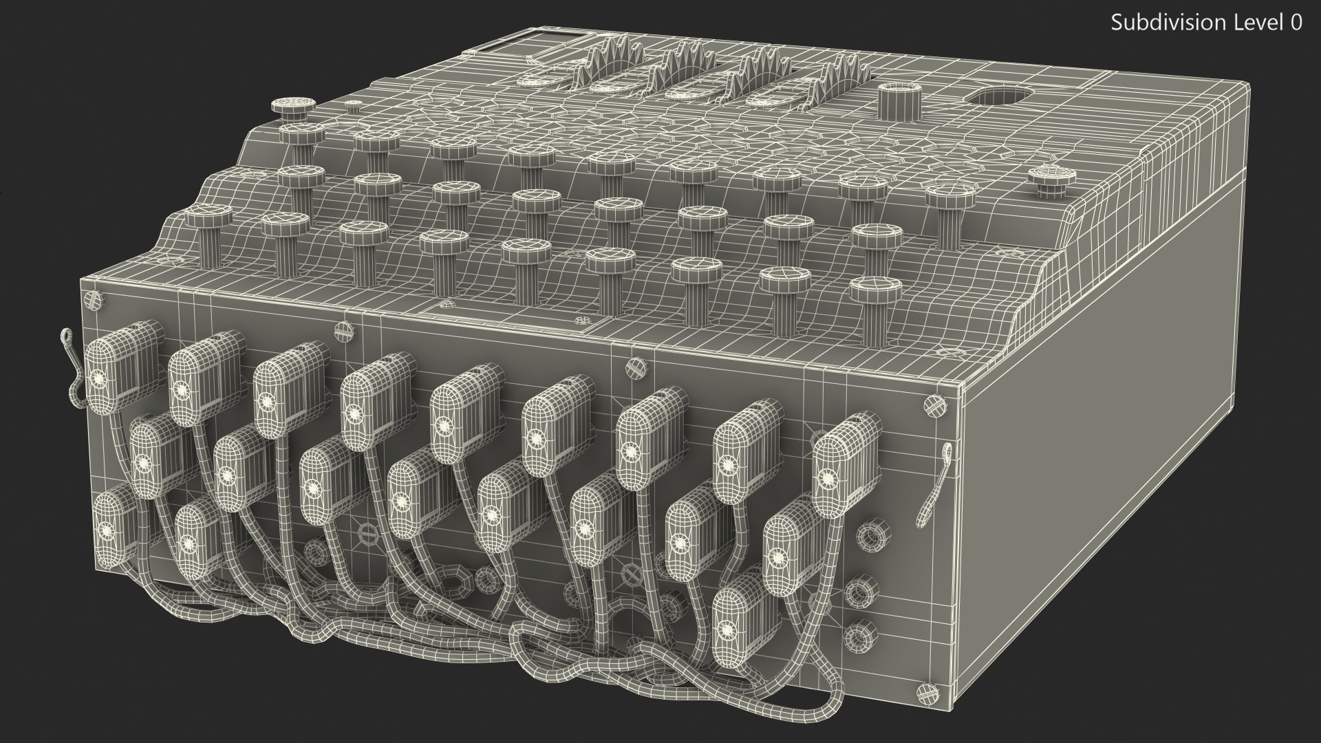 3D Enigma M4 Cipher Machine - TurboSquid 1851816