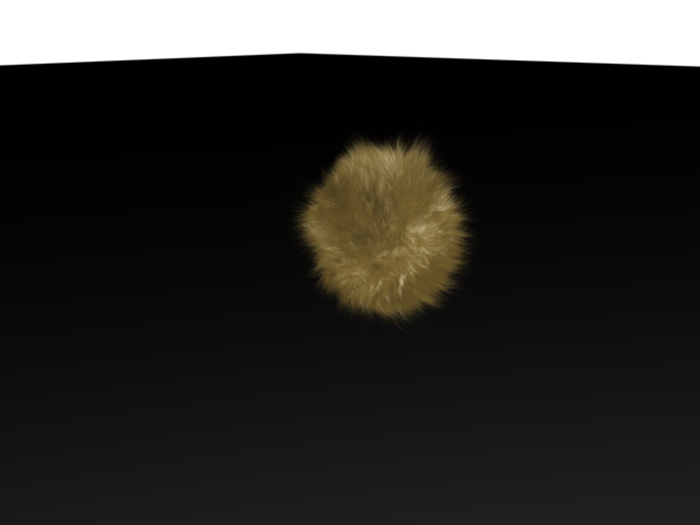 Fur Ball 3d Model