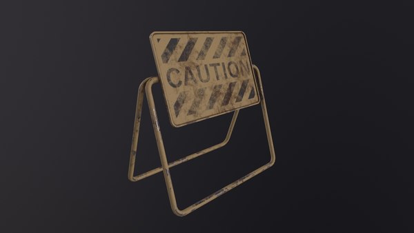 3D модель Трафик Барьер - TurboSquid 2139906