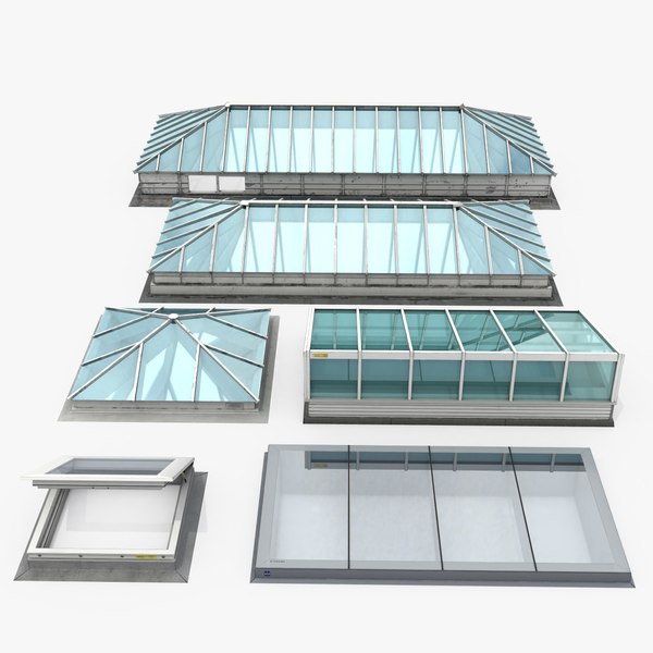 commercial skylight 3d model