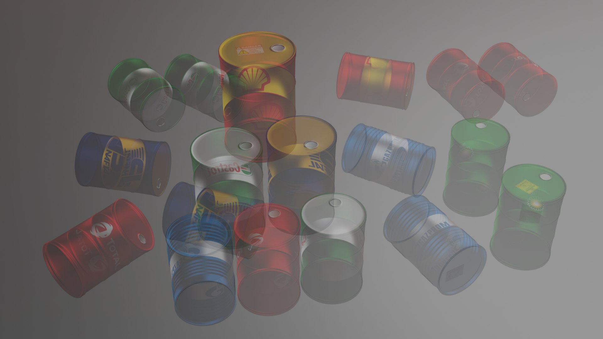 Oil Barrel 3D Model 3D Model 3D Model - TurboSquid 2132774