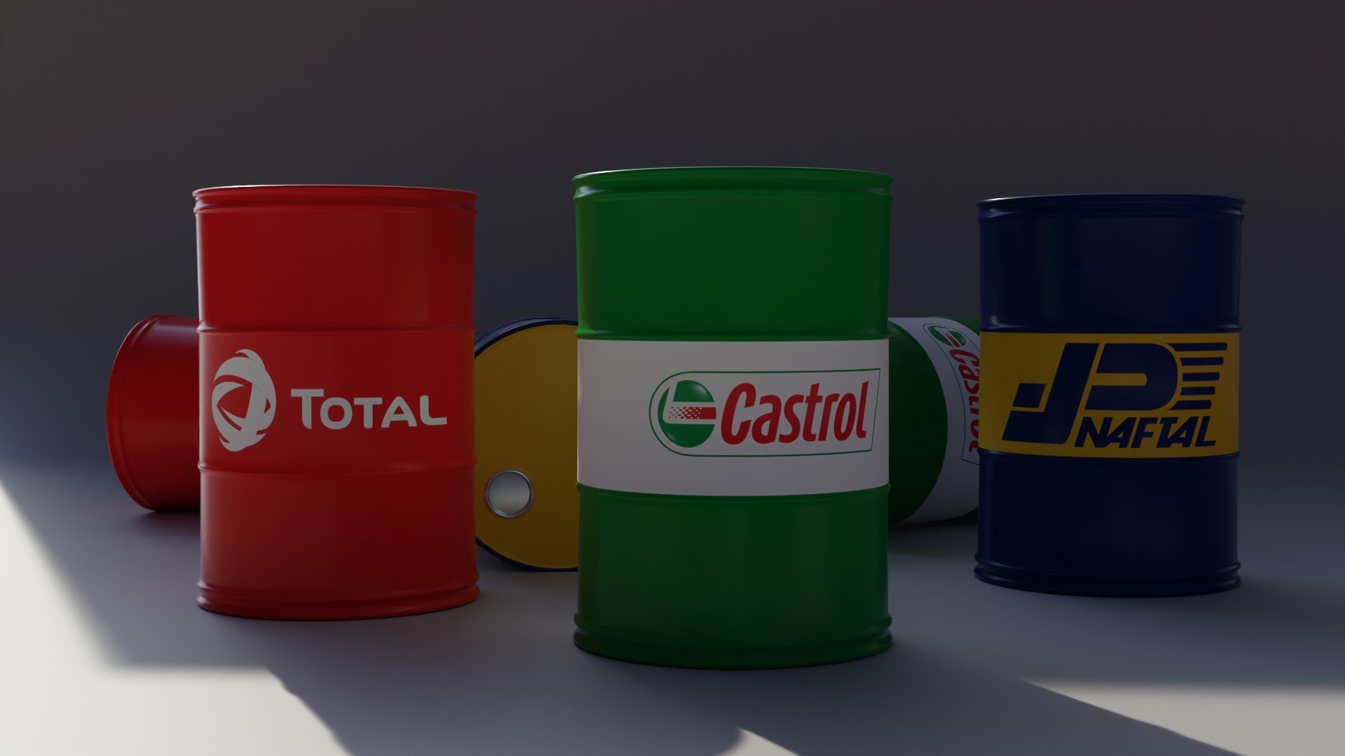 Oil Barrel 3D Model 3D Model 3D Model - TurboSquid 2132774