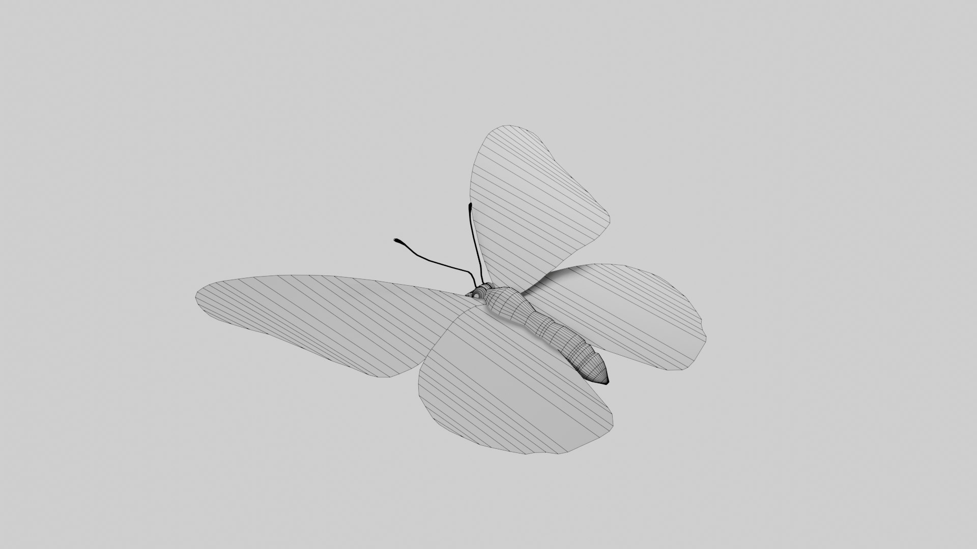 Butterfly Monarch 3D model - TurboSquid 1795840