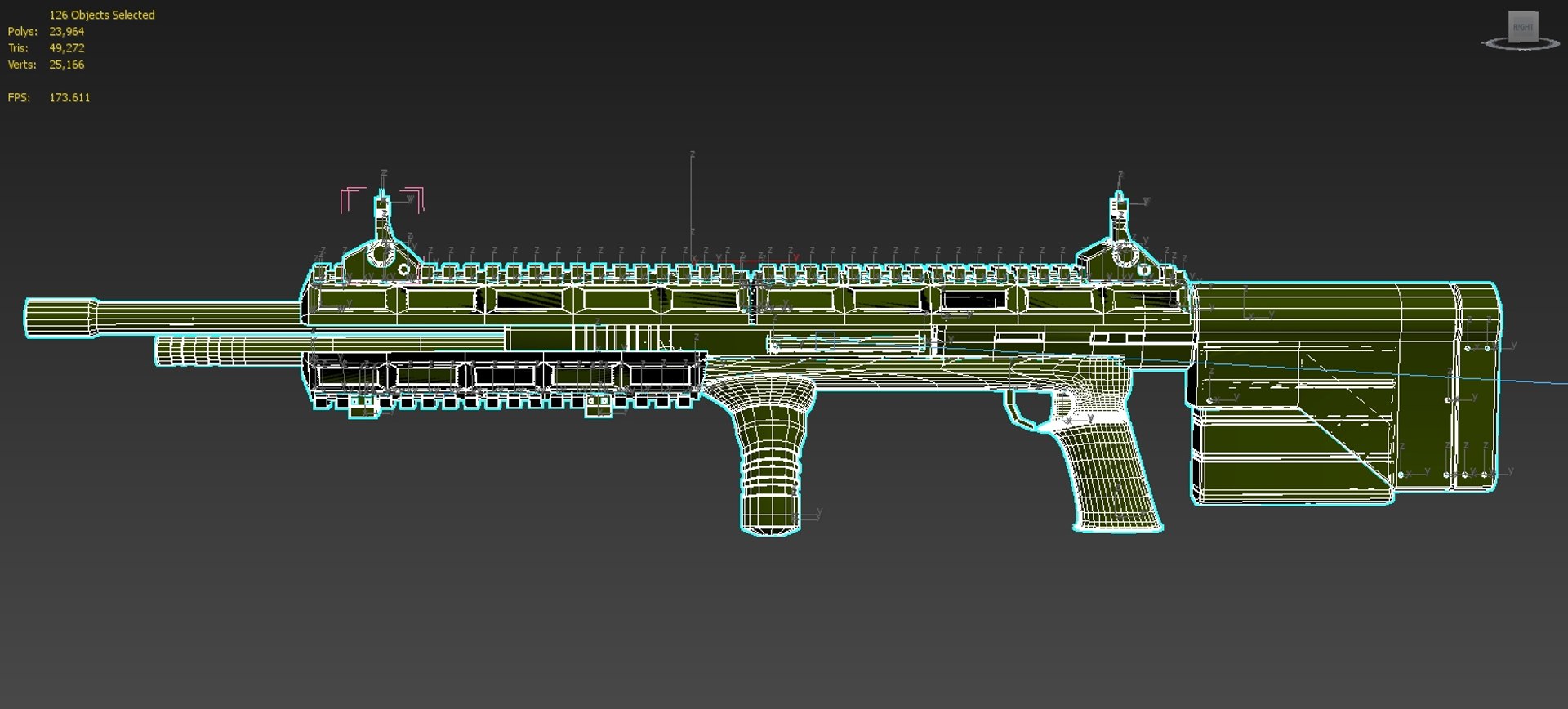 Prototype Gun Pbr 3D - TurboSquid 1583697