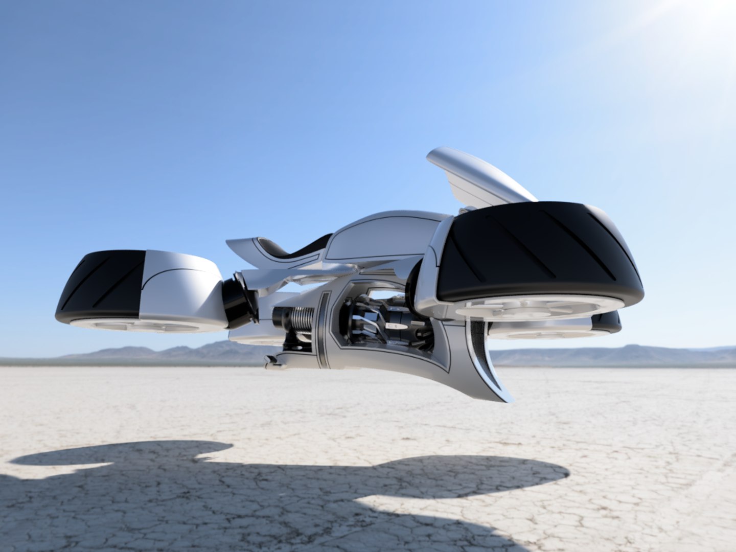 Quadcopter Vehicle 3D Model - TurboSquid 1635674