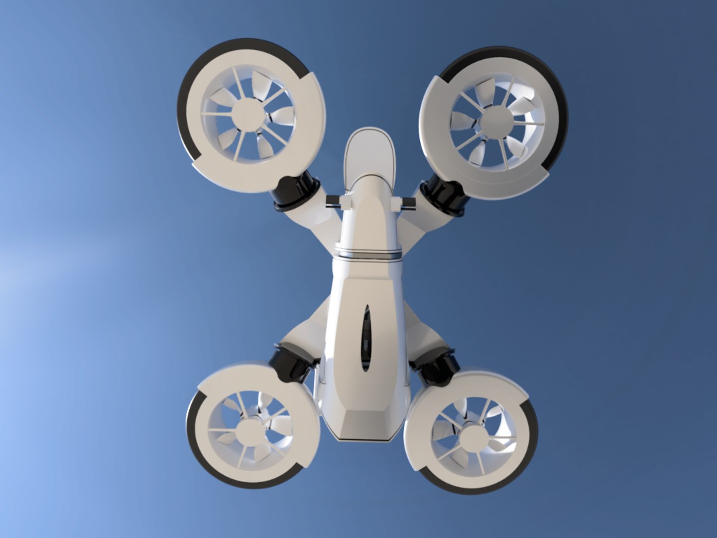 Quadcopter Vehicle 3D Model - TurboSquid 1635674