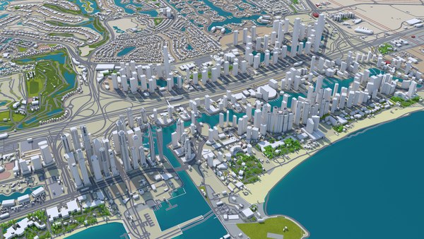 3D city area building - TurboSquid 1530371