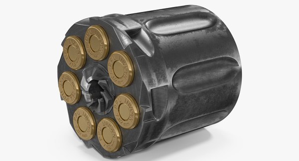 modelo 3d Revólver del tambor - TurboSquid 1219152