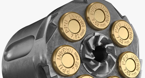 modelo 3d Revólver del tambor - TurboSquid 1219152