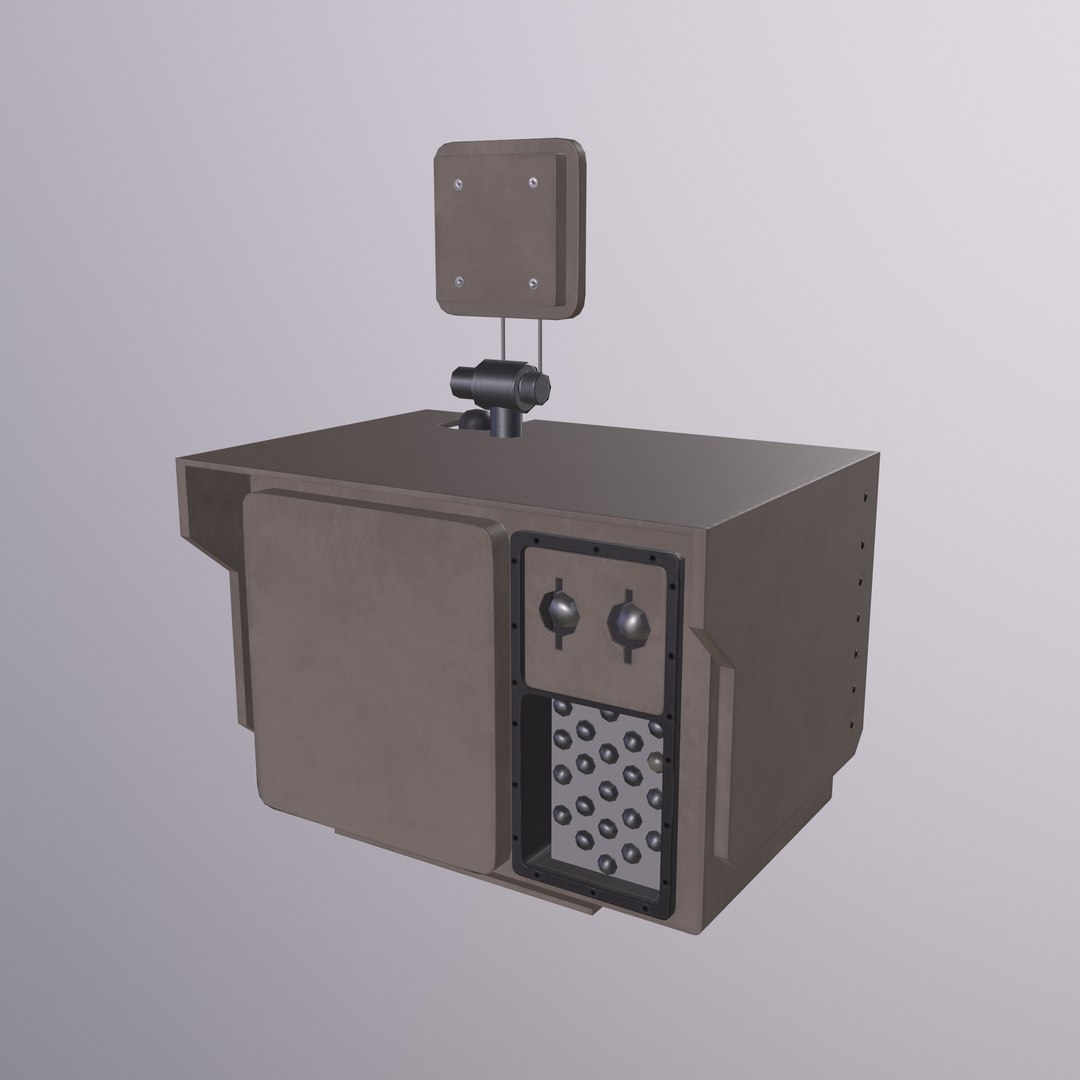 3D Model Speed Radar KRIS - TurboSquid 1806257