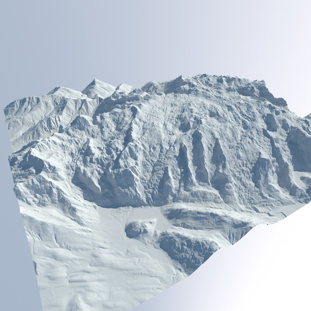 3d Model Terrain Realistic