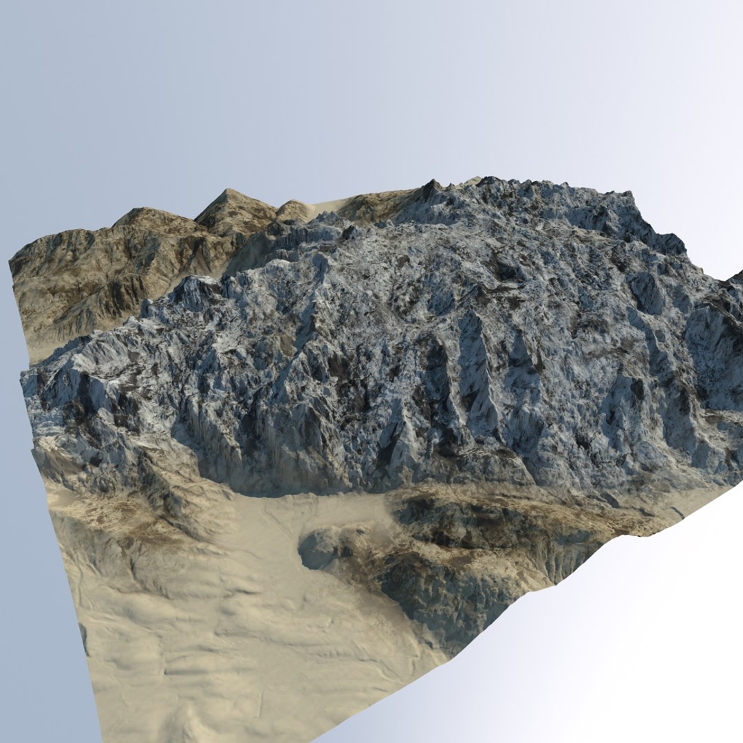 3d Model Terrain Realistic