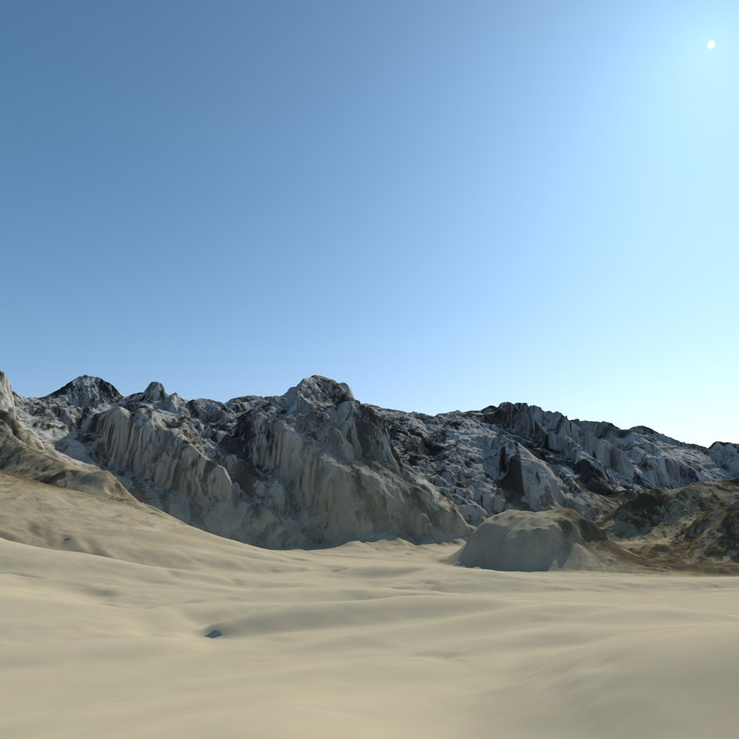3d Model Terrain Realistic