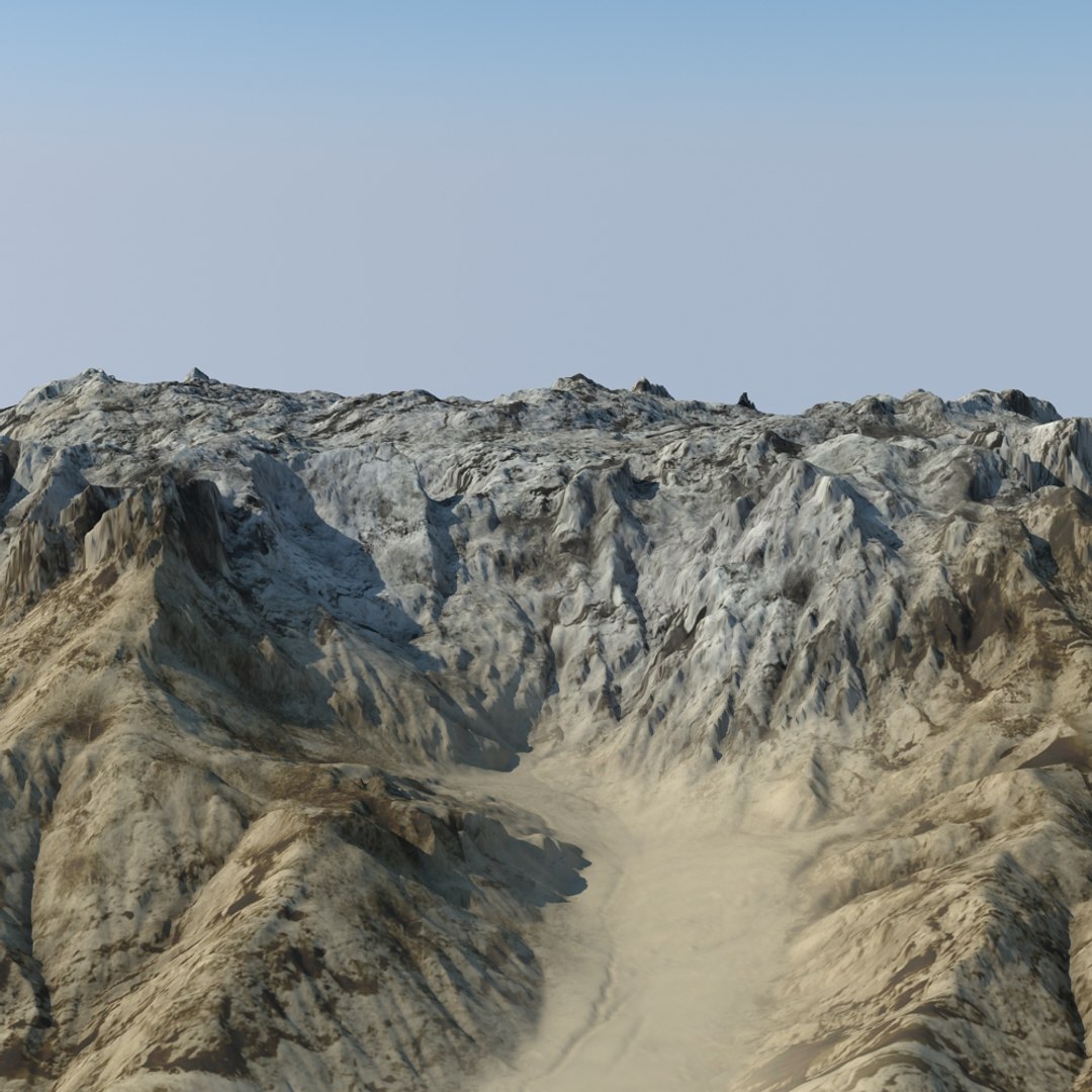 3d Model Terrain Realistic