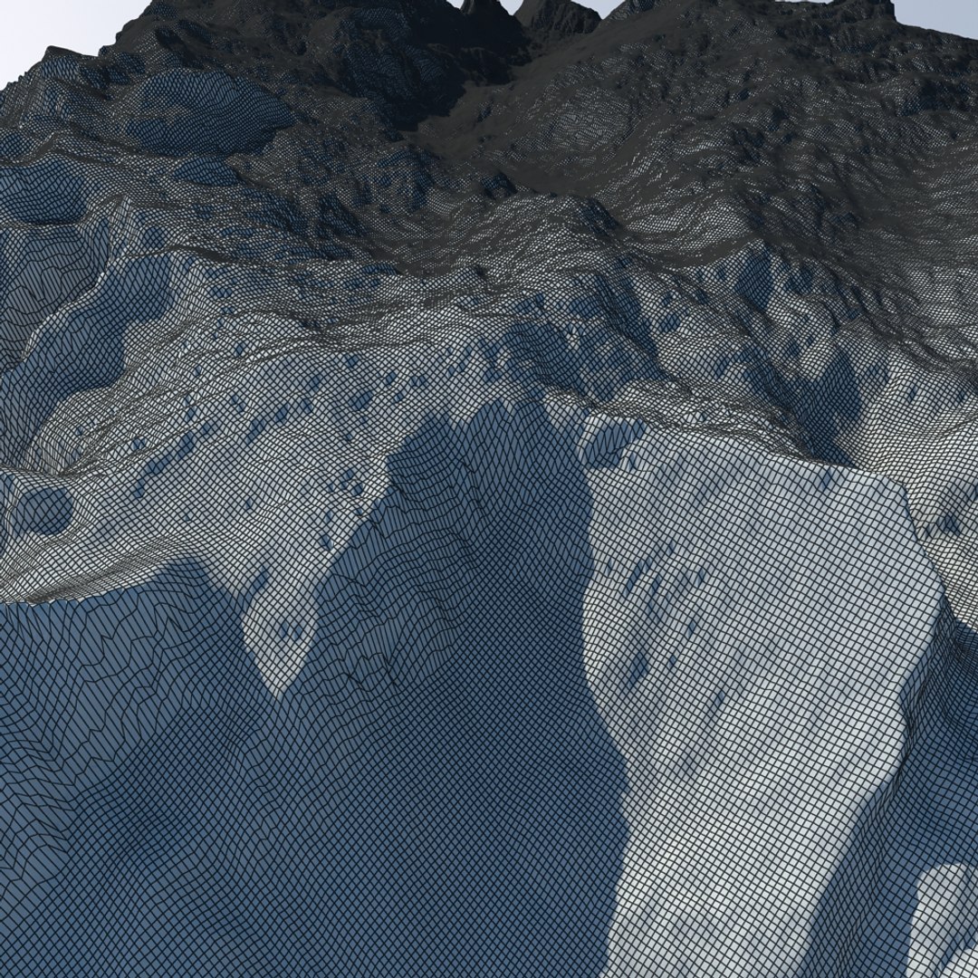 3d Model Terrain Realistic
