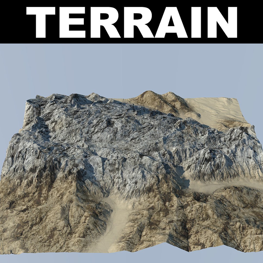 3d Model Terrain Realistic