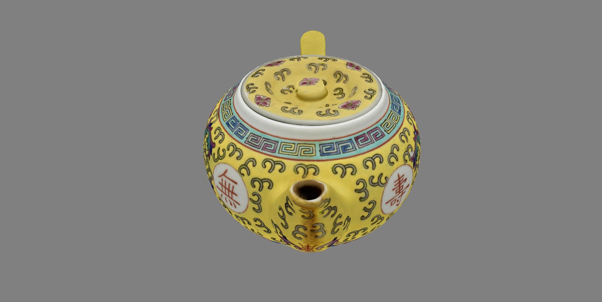 3D Photogrammetry Chinese Teapot - TurboSquid 1429034