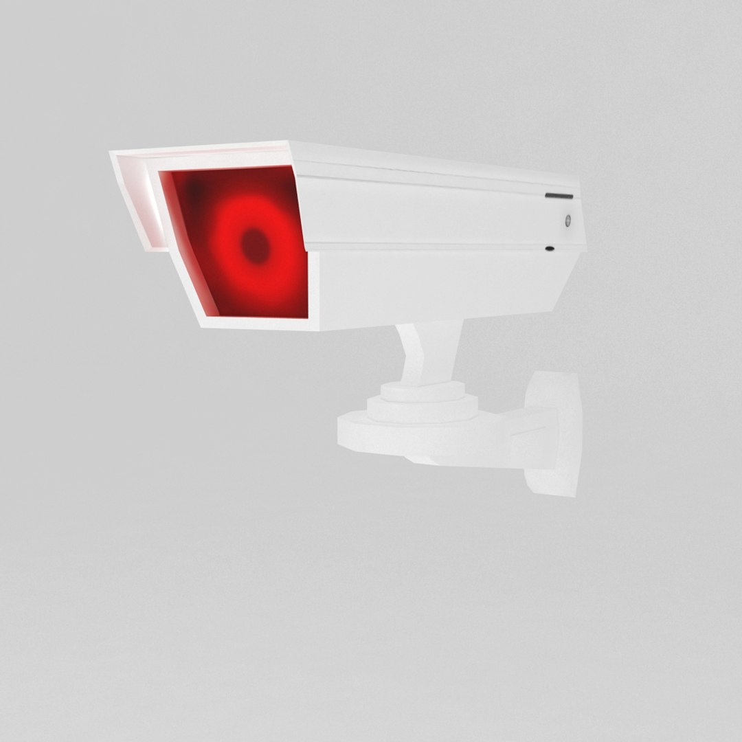 Security Camera 3d Obj