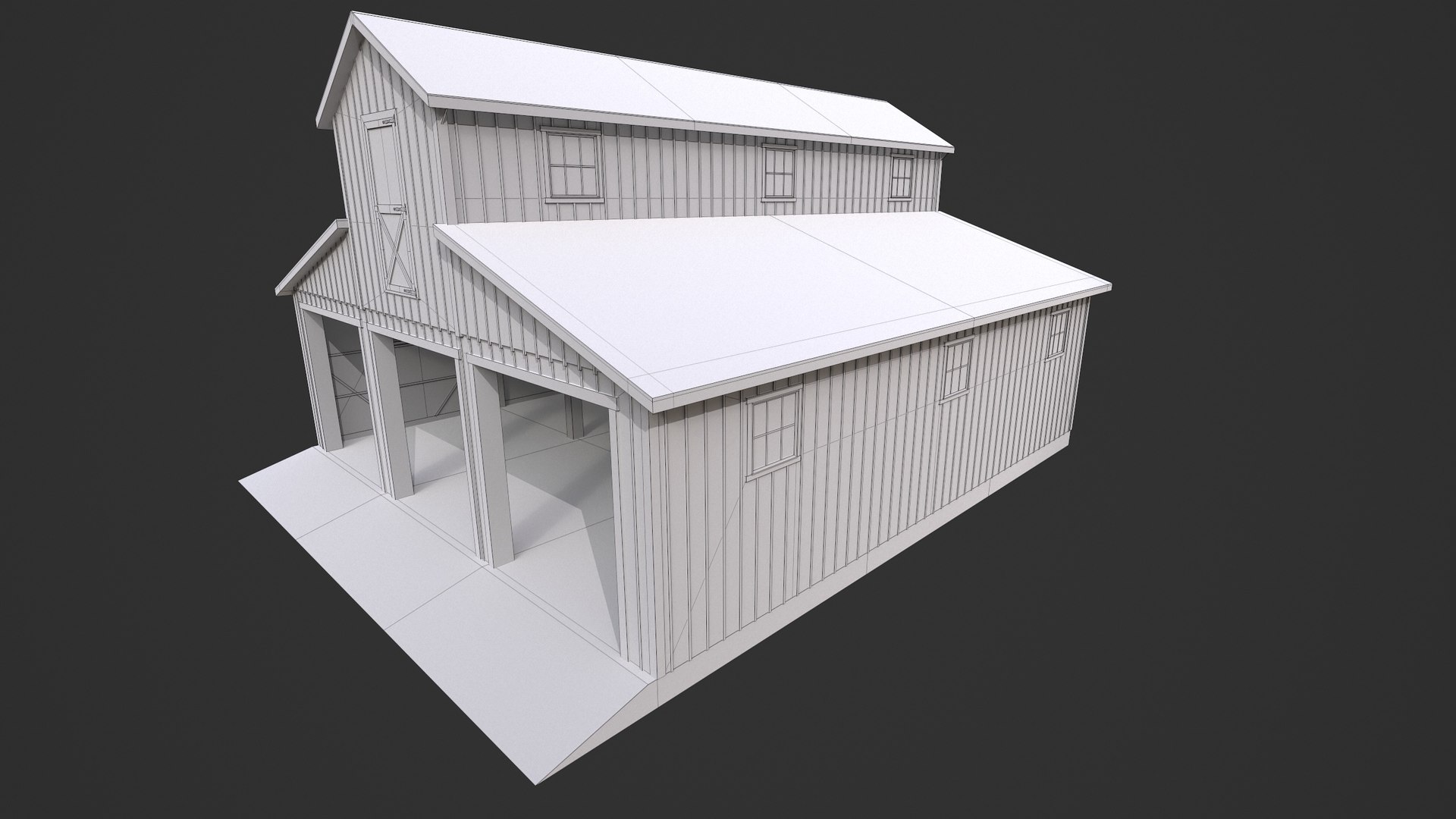 3D Farm building - TurboSquid 1858770
