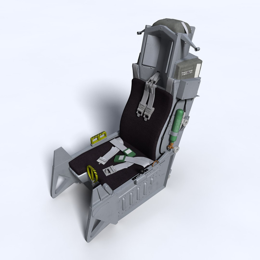3d Model Advanced Concept Ejection Seat