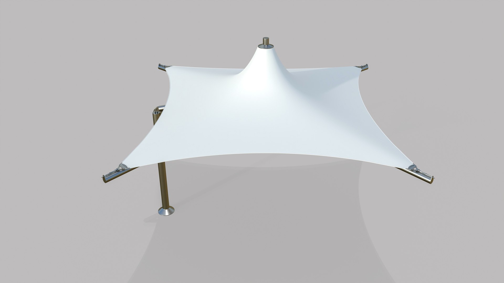 3D Tensile Structure Tent Model - TurboSquid 2374379