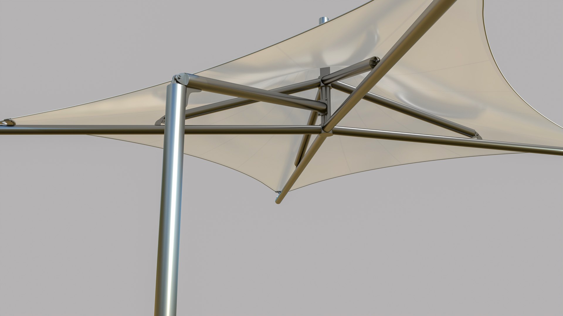 3D Tensile Structure Tent Model - TurboSquid 2374379