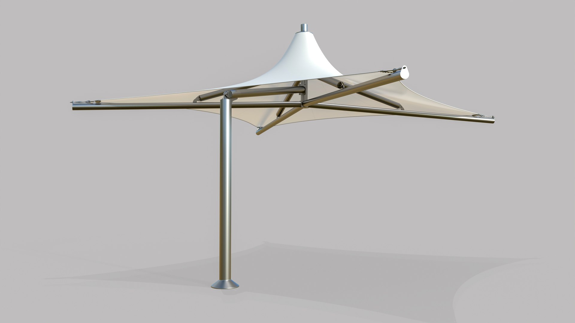 3D Tensile Structure Tent Model - TurboSquid 2374379