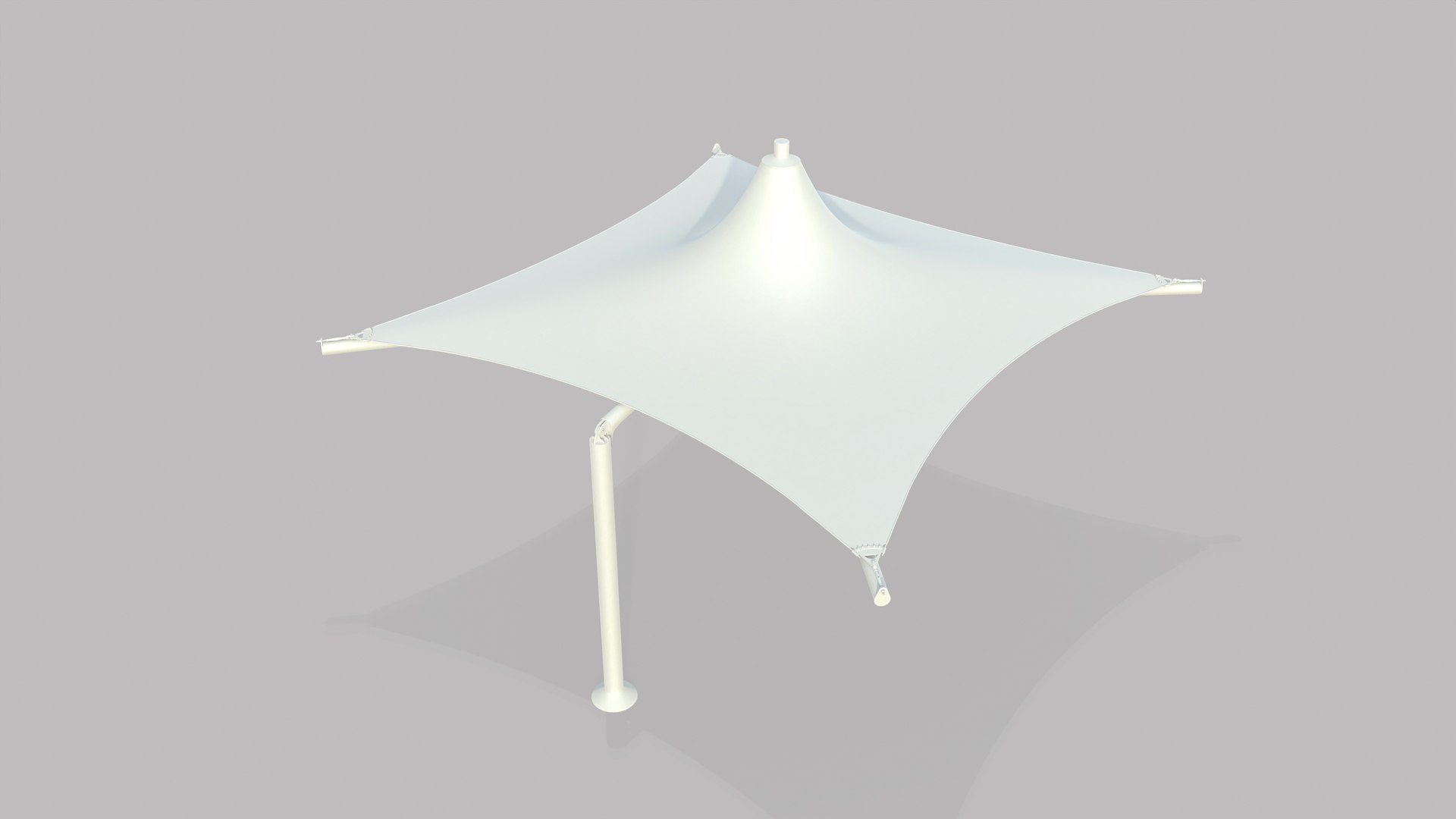 3D Tensile Structure Tent Model - TurboSquid 2374379