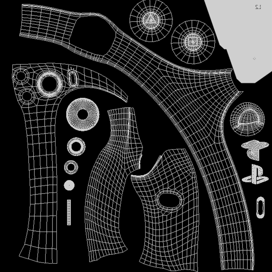 PSVR2 Play Station VR2 Controllers 3D Model - TurboSquid 1971065