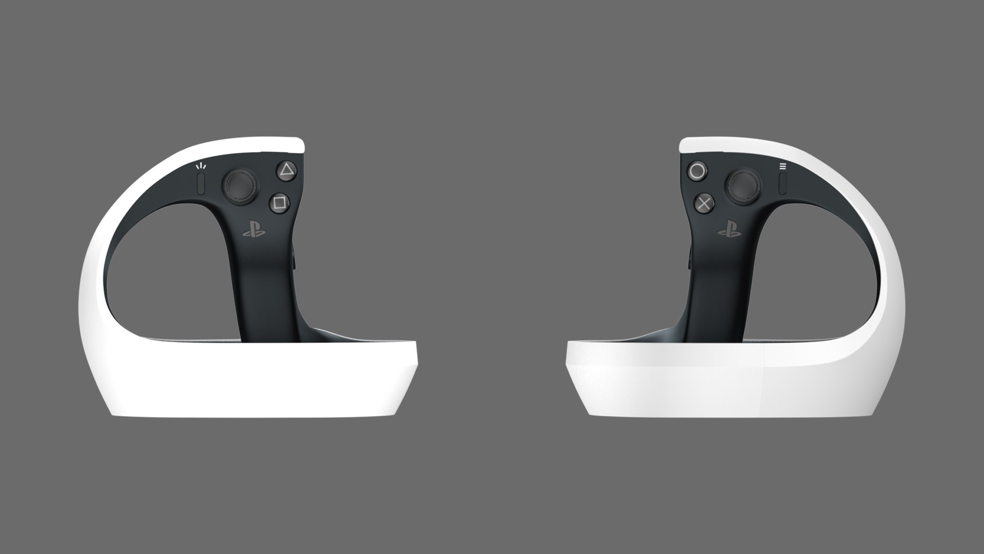 PSVR2 Play Station VR2 Controllers 3D Model - TurboSquid 1971065