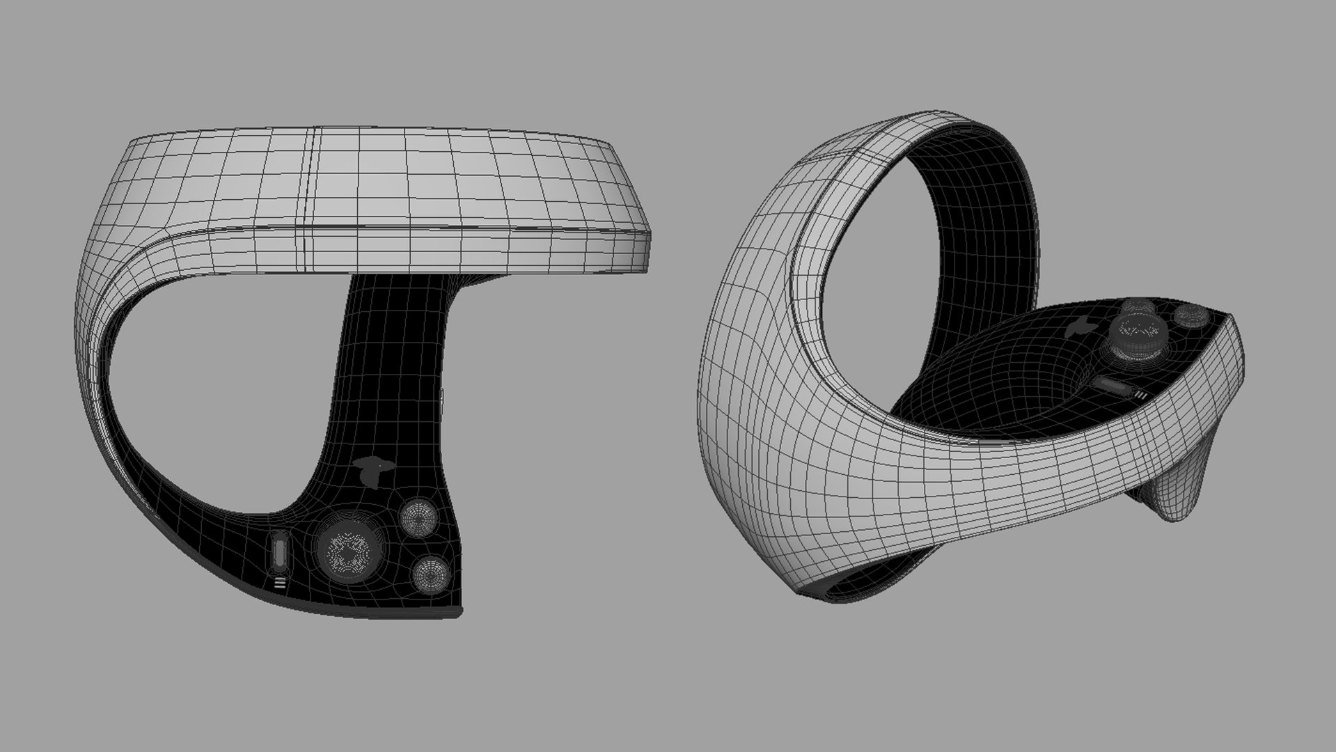 PSVR2 Play Station VR2 Controllers 3D Model - TurboSquid 1971065
