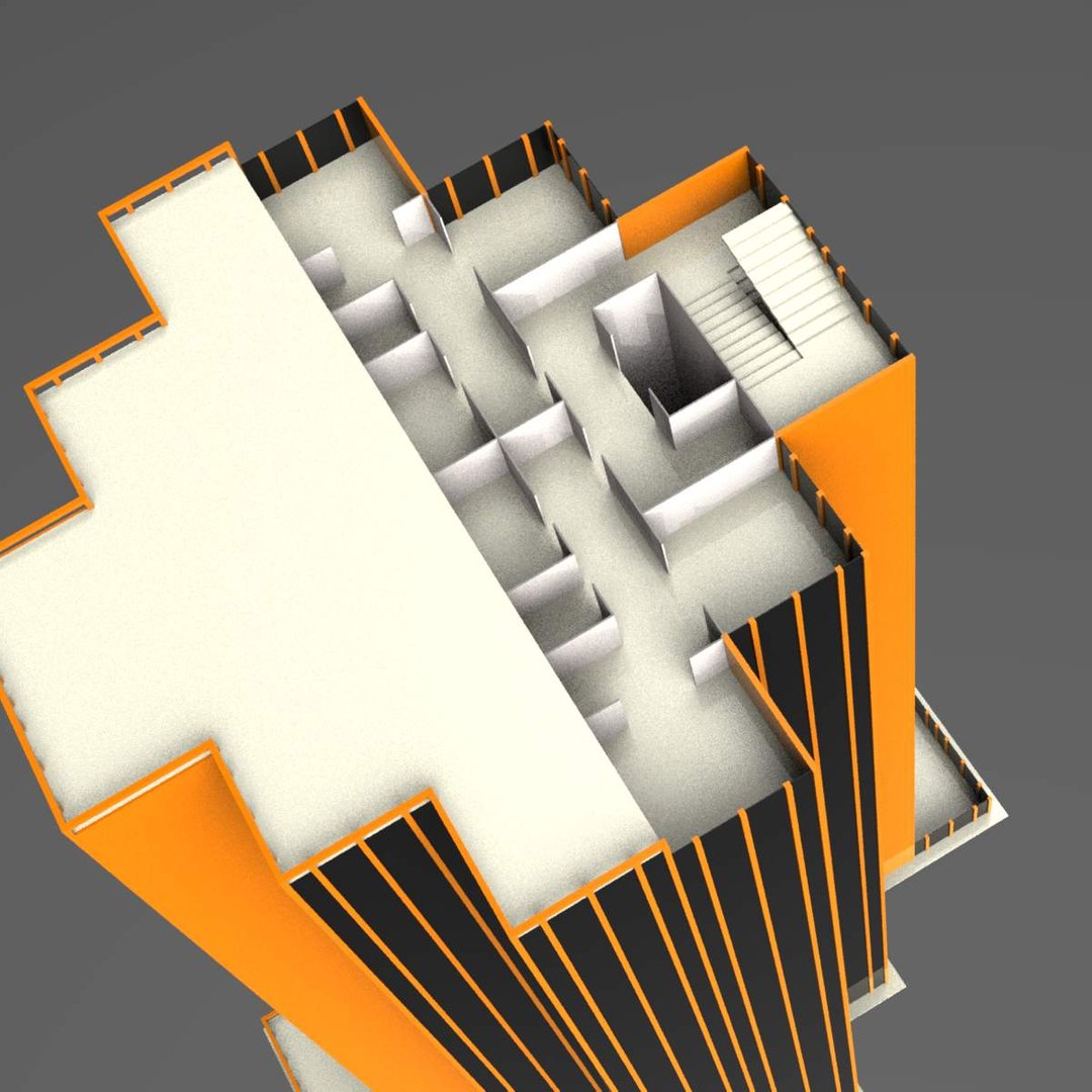 3d obj definition building