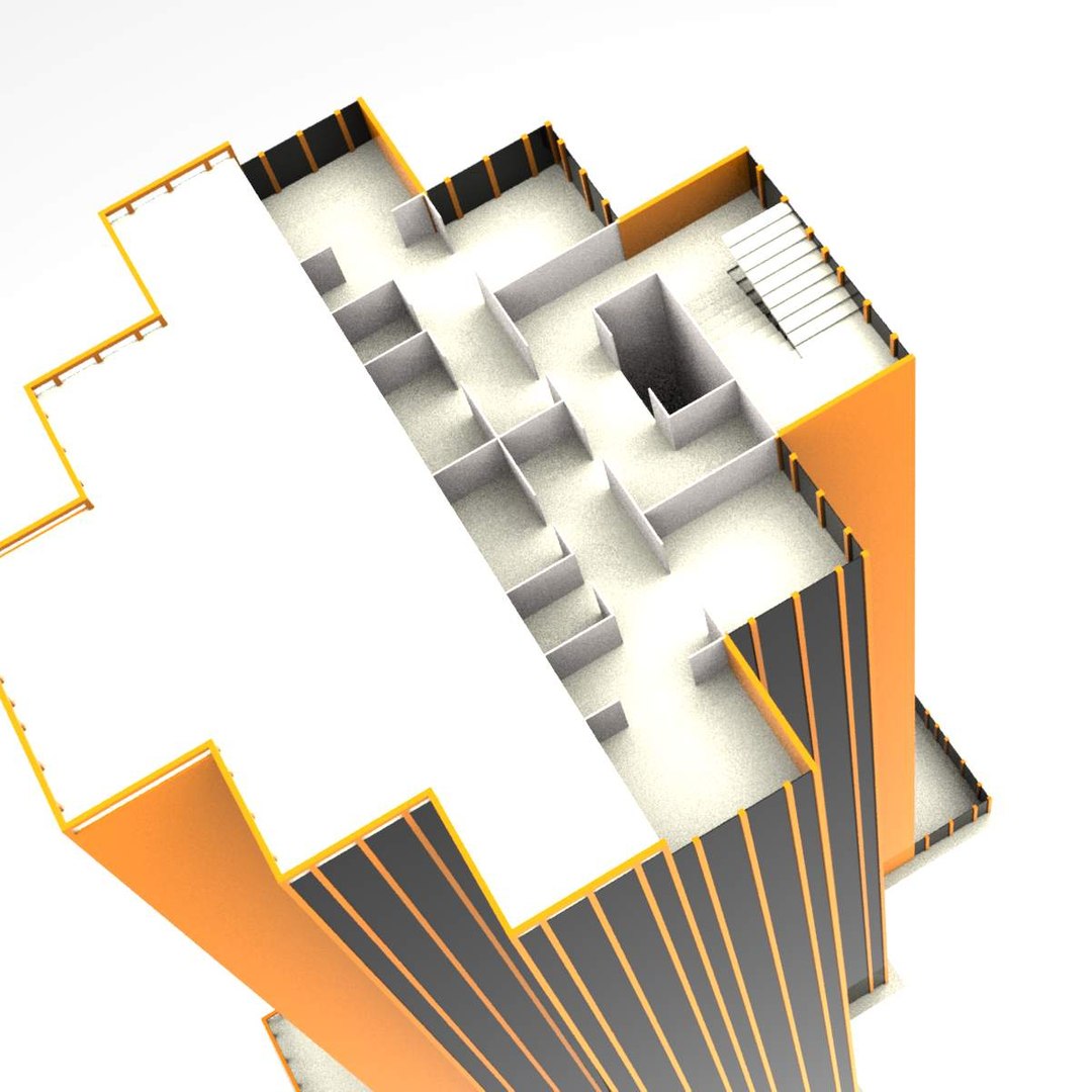 3d obj definition building