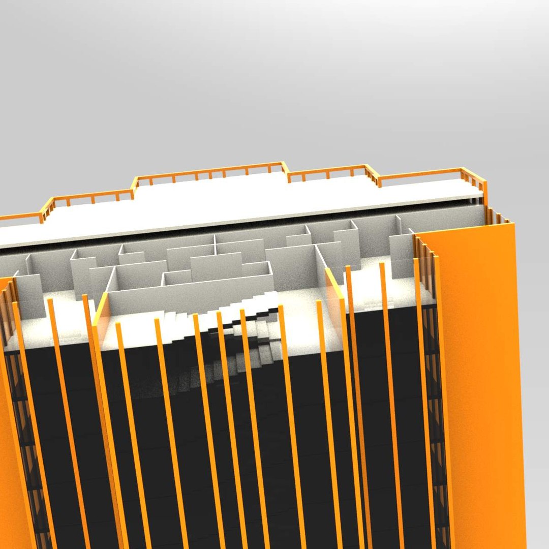 3d obj definition building