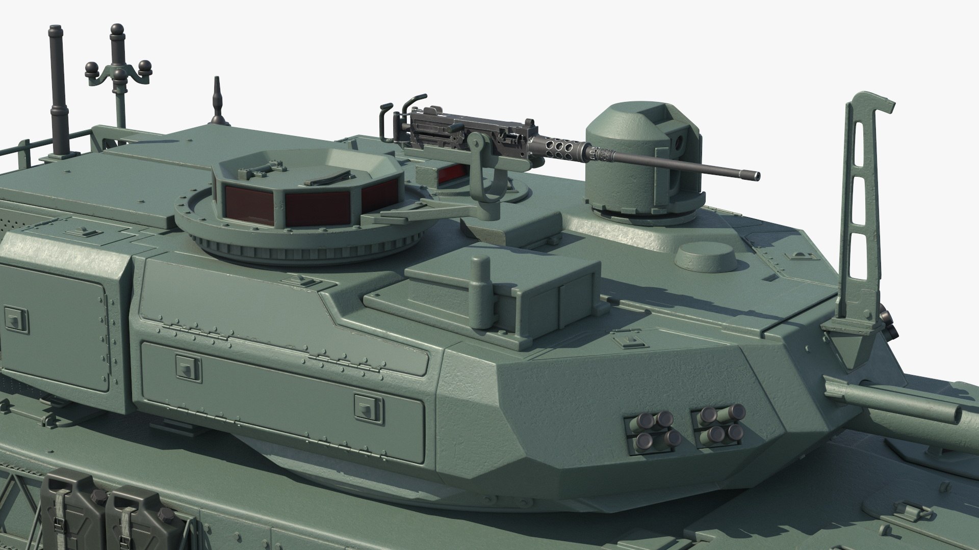 3D American M10 Booker Light Tank With 105mm Cannon Rigged Model ...