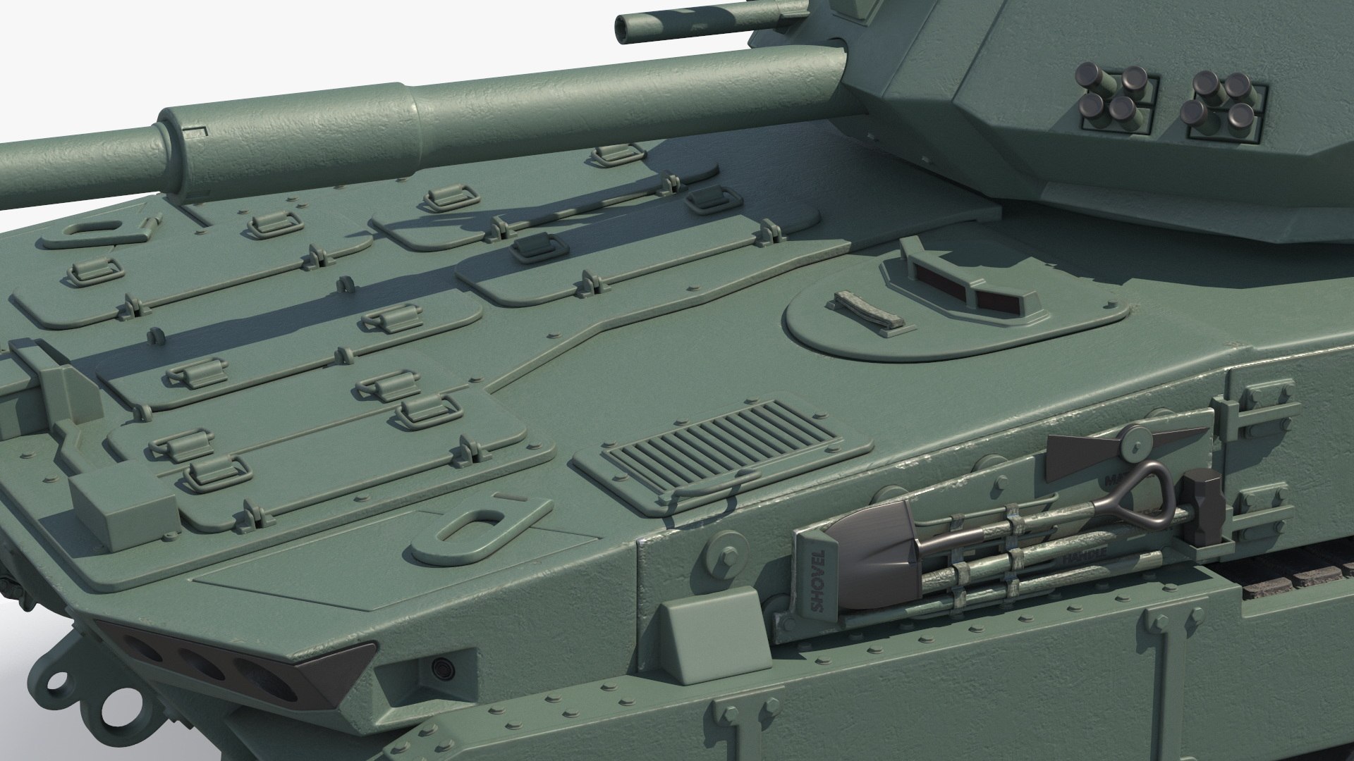 3D American M10 Booker Light Tank With 105mm Cannon Rigged Model ...