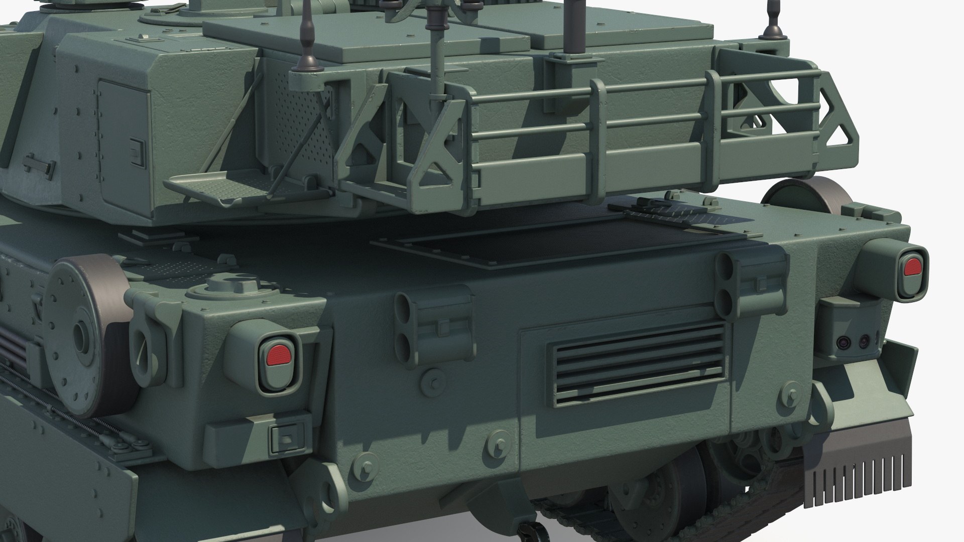 3D American M10 Booker Light Tank With 105mm Cannon Rigged Model ...