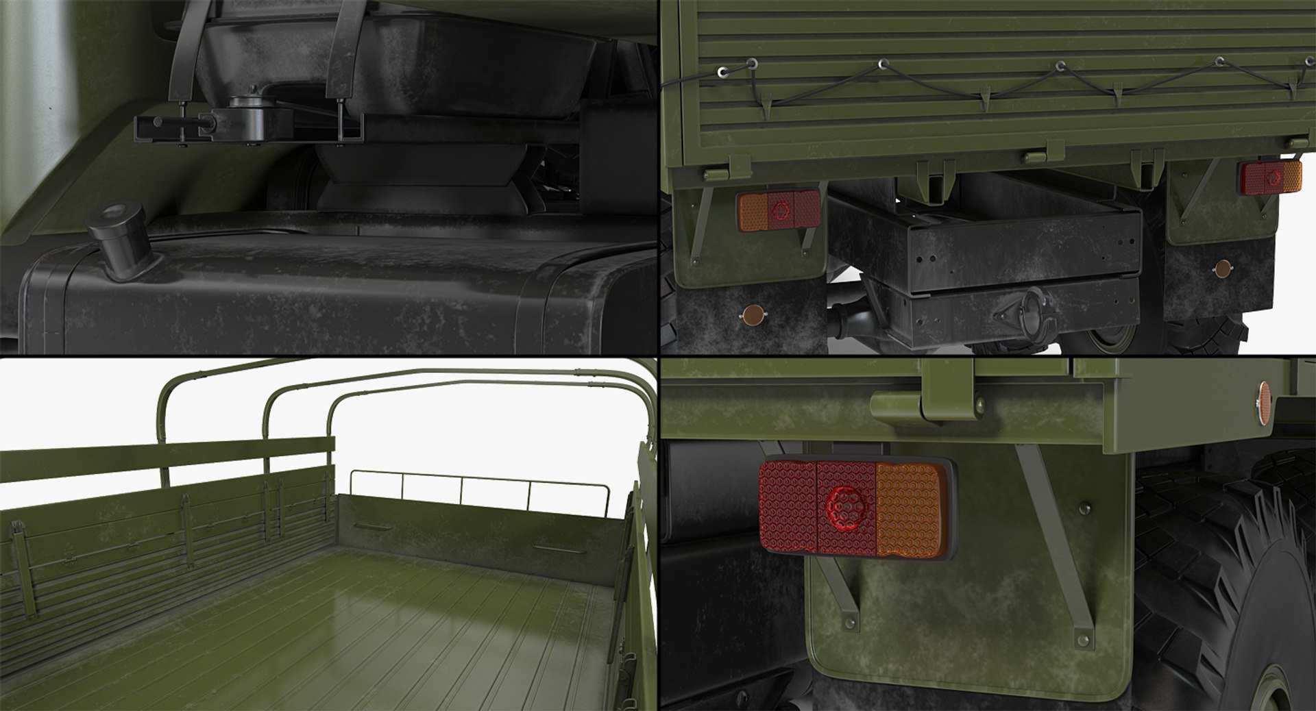 Ural 4320 Truck 6x6 3D - TurboSquid 1193988