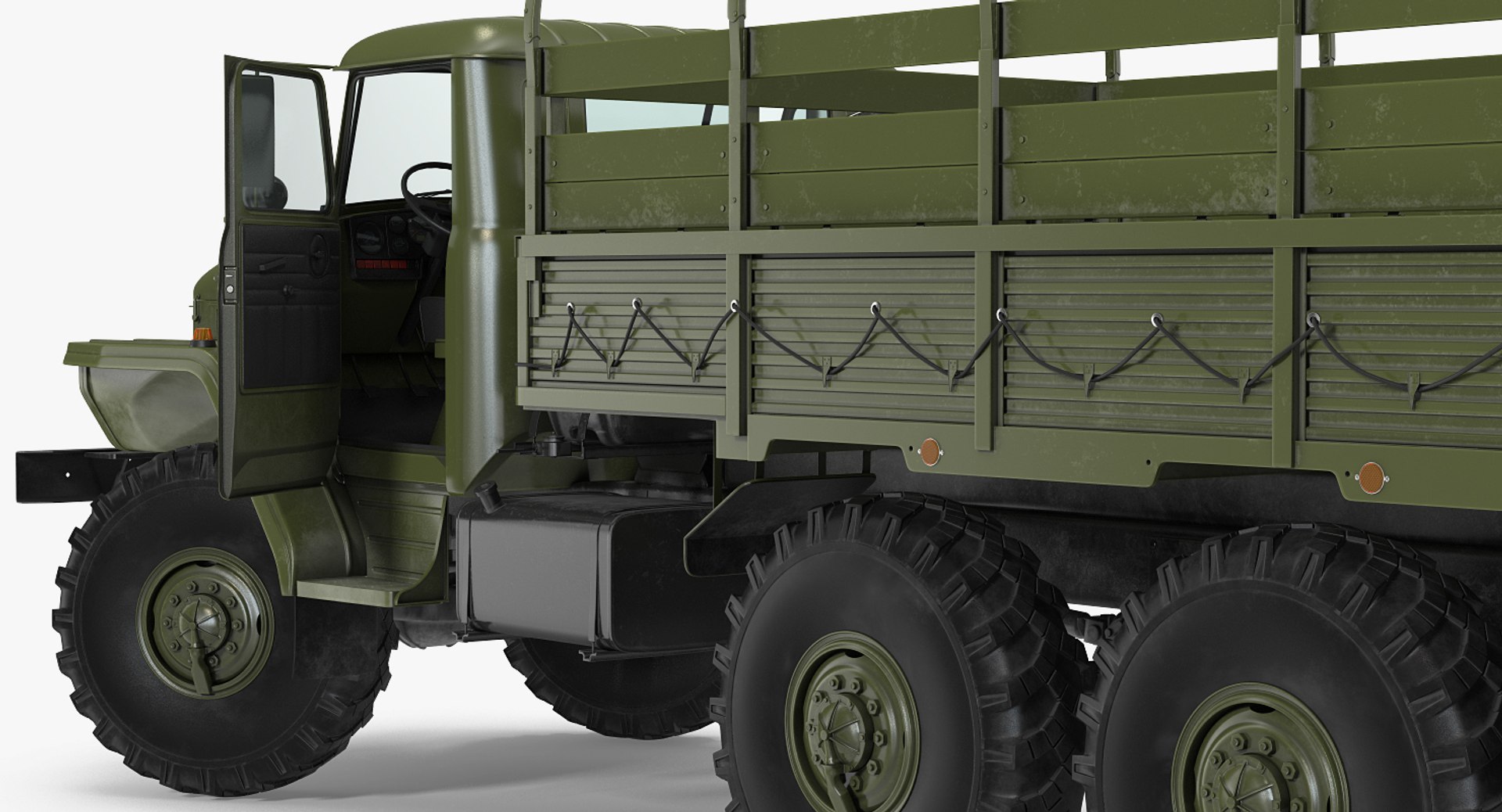 Ural 4320 Truck 6x6 3D - TurboSquid 1193988