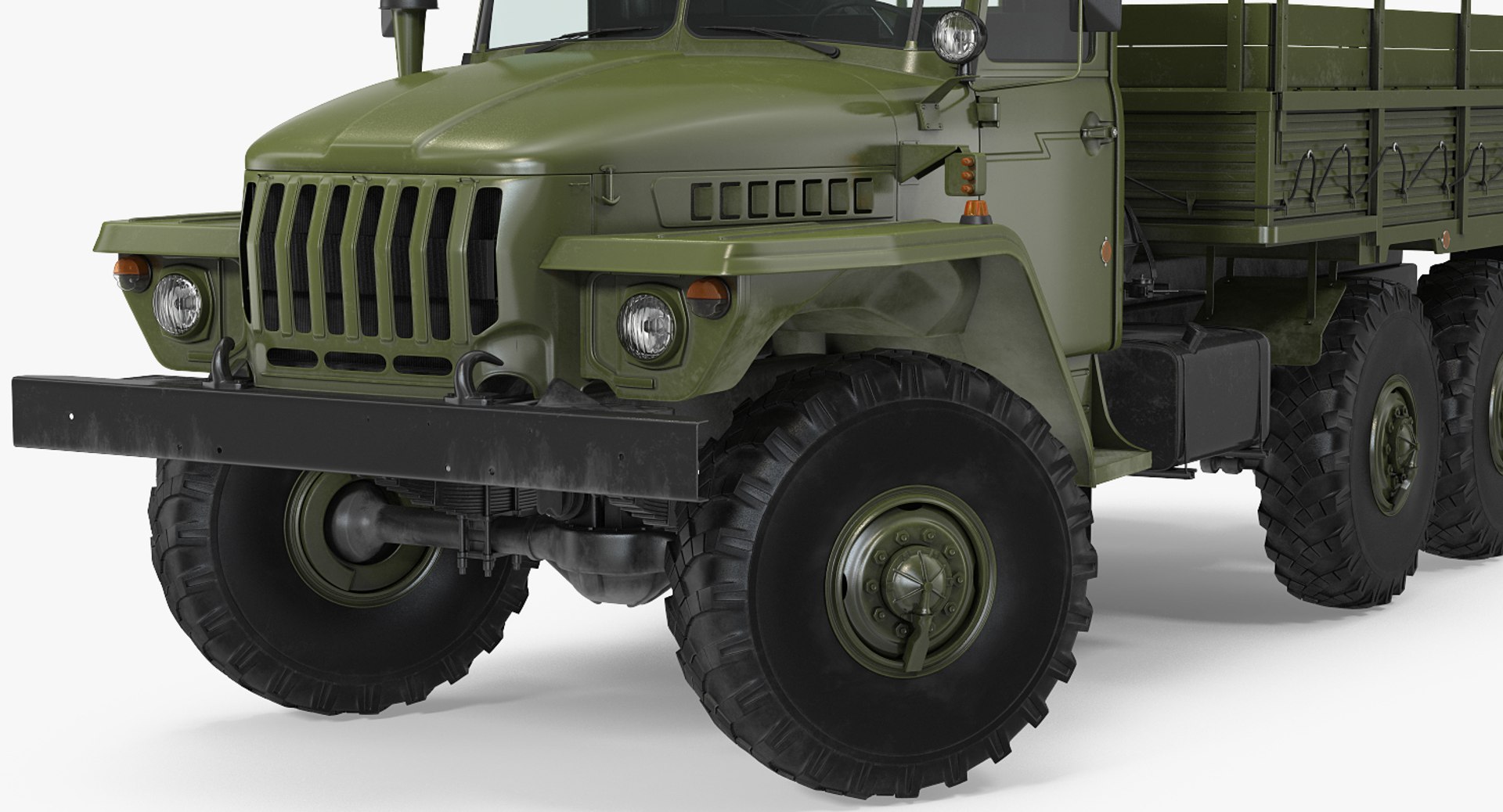 Ural 4320 Truck 6x6 3D - TurboSquid 1193988