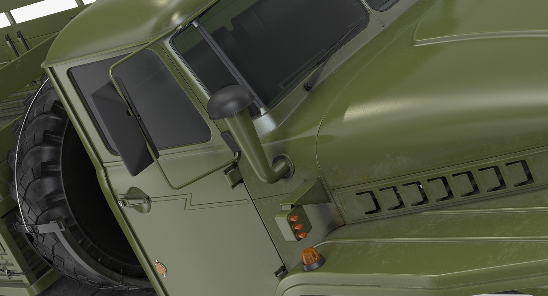 Ural 4320 Truck 6x6 3D - TurboSquid 1193988