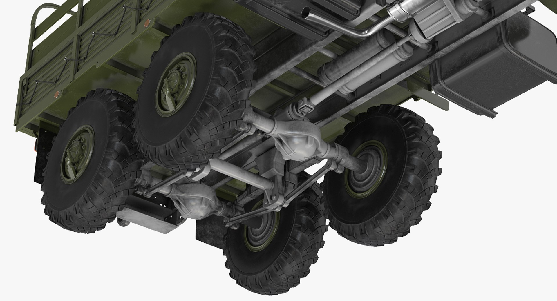 Ural 4320 Truck 6x6 3D - TurboSquid 1193988