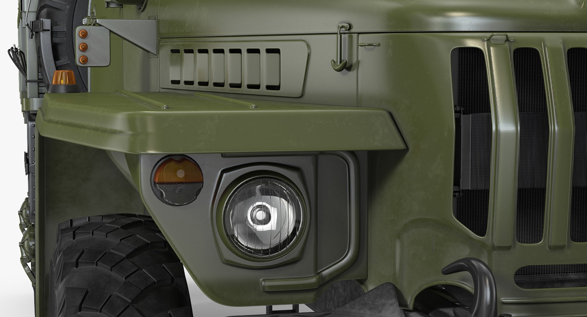 Ural 4320 Truck 6x6 3D - TurboSquid 1193988