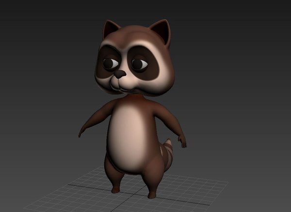 modelo 3d Mapache - TurboSquid 1286074