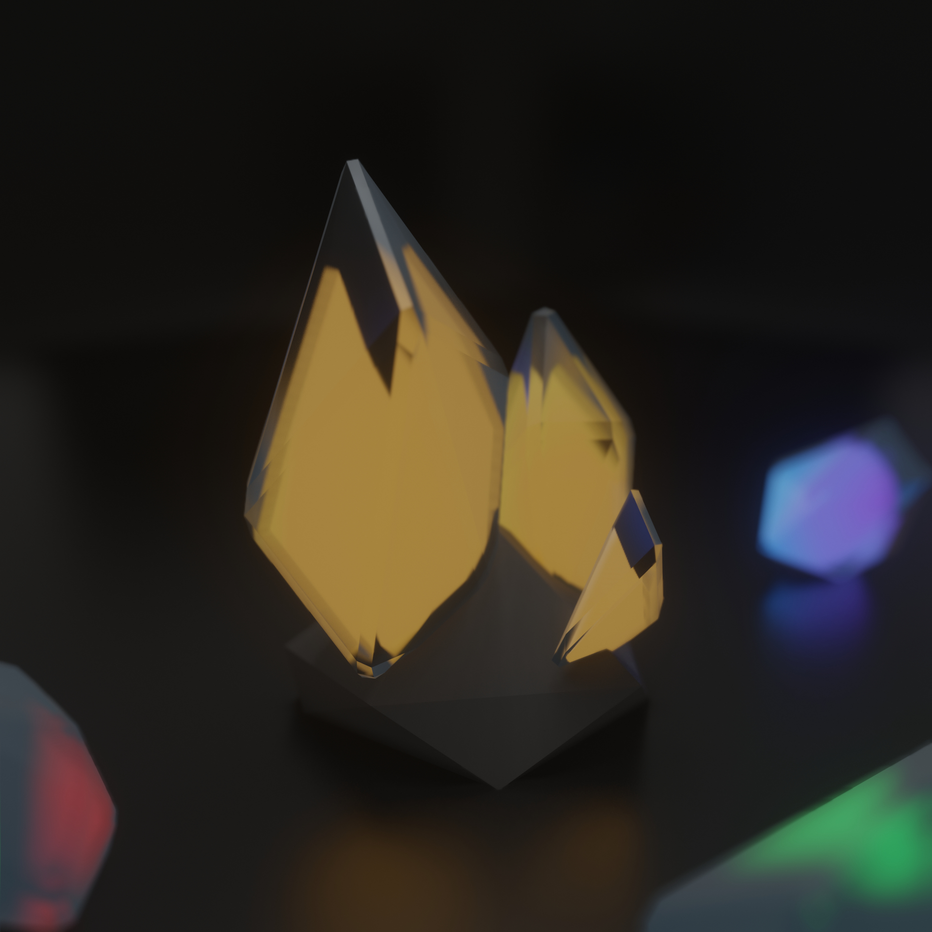 3D Low Poly Crystals model - TurboSquid 1907074