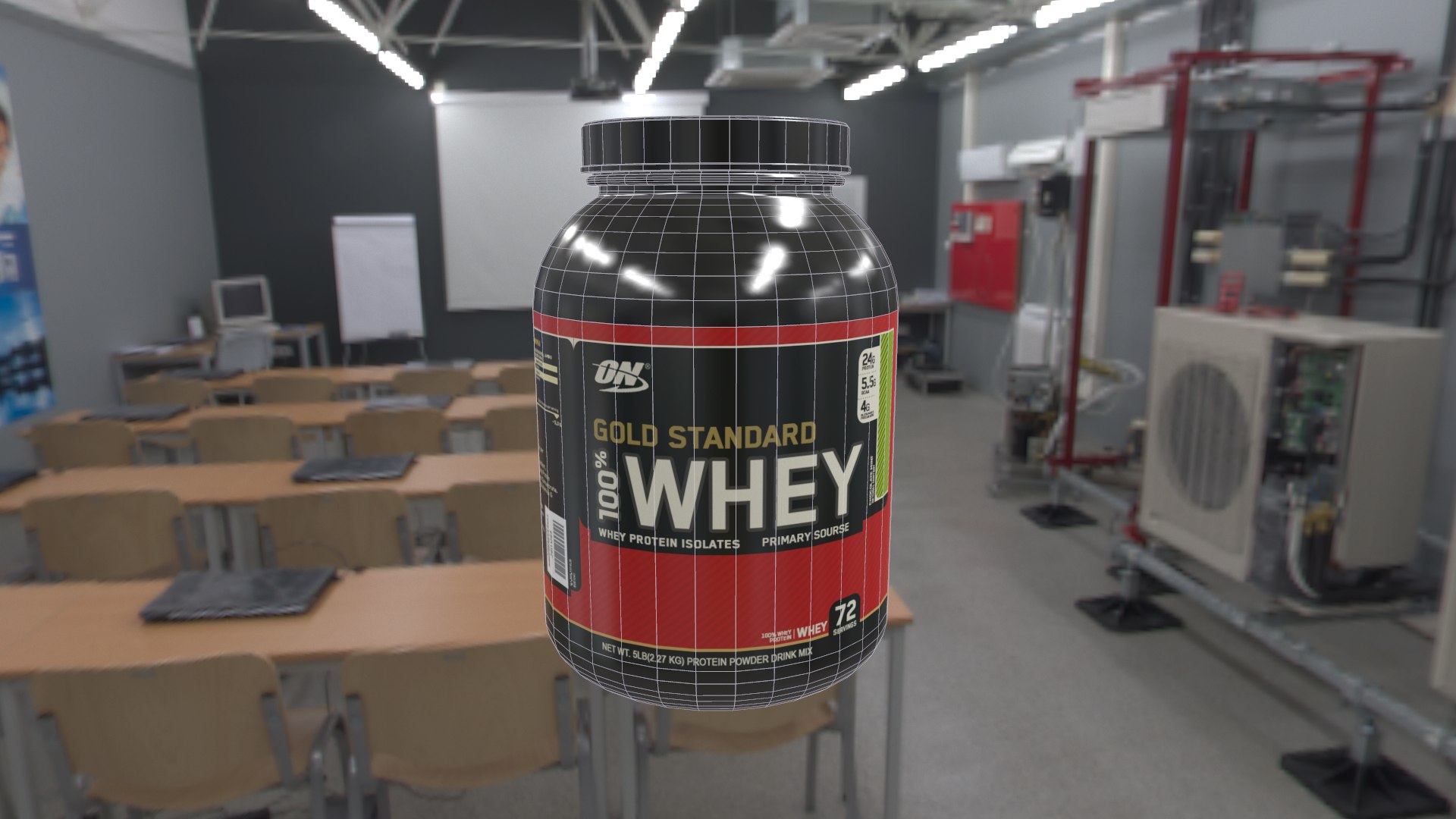 3D Whey Protein Bottle - TurboSquid 1263852